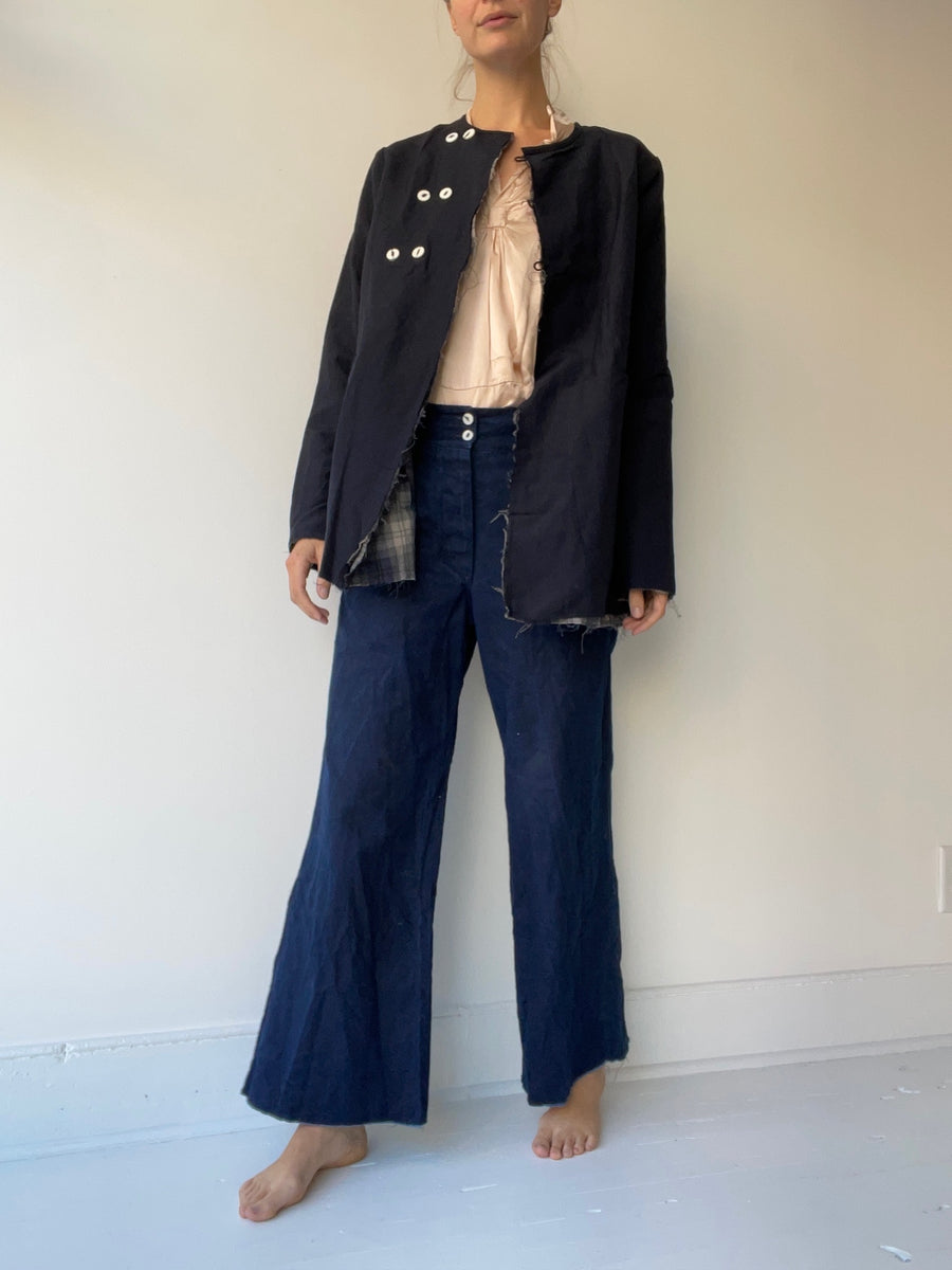 back pleat jacket reversible – havens-chs